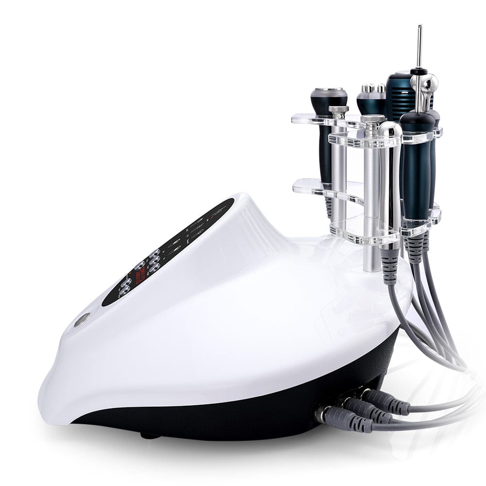 5-in-1 Ultrasonic RF Galvanic Microcurrent Therapy V-Face Cold Hammer ...